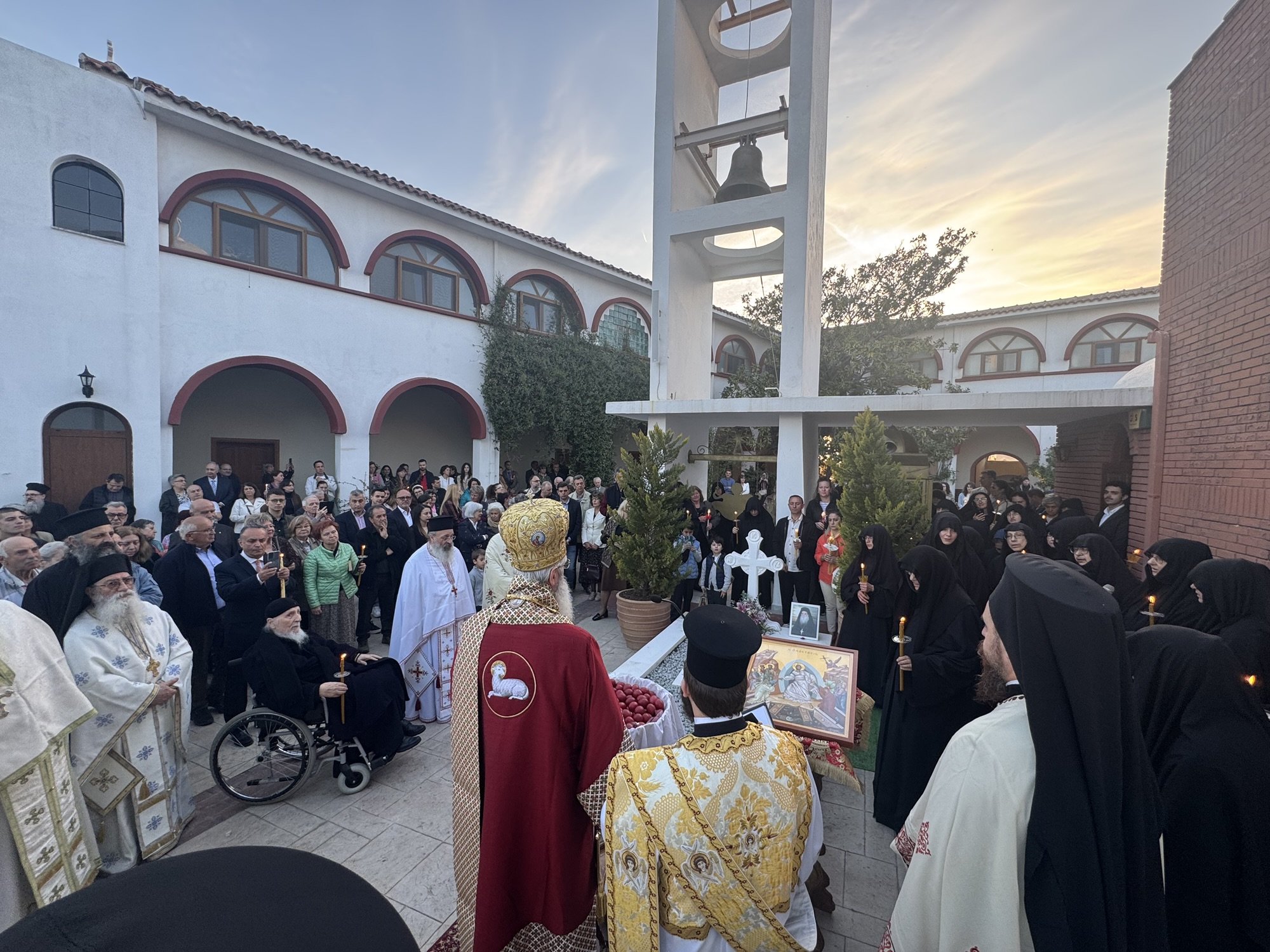 Ο Εσπερινός της Αγάπης στην Ι.Μ. Κοιμήσεως της Θεοτόκου Μάκρης - Ιερά ...